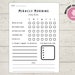 Editable Life Planner Vision Template, Life Purpose Chart, Life Vision ...