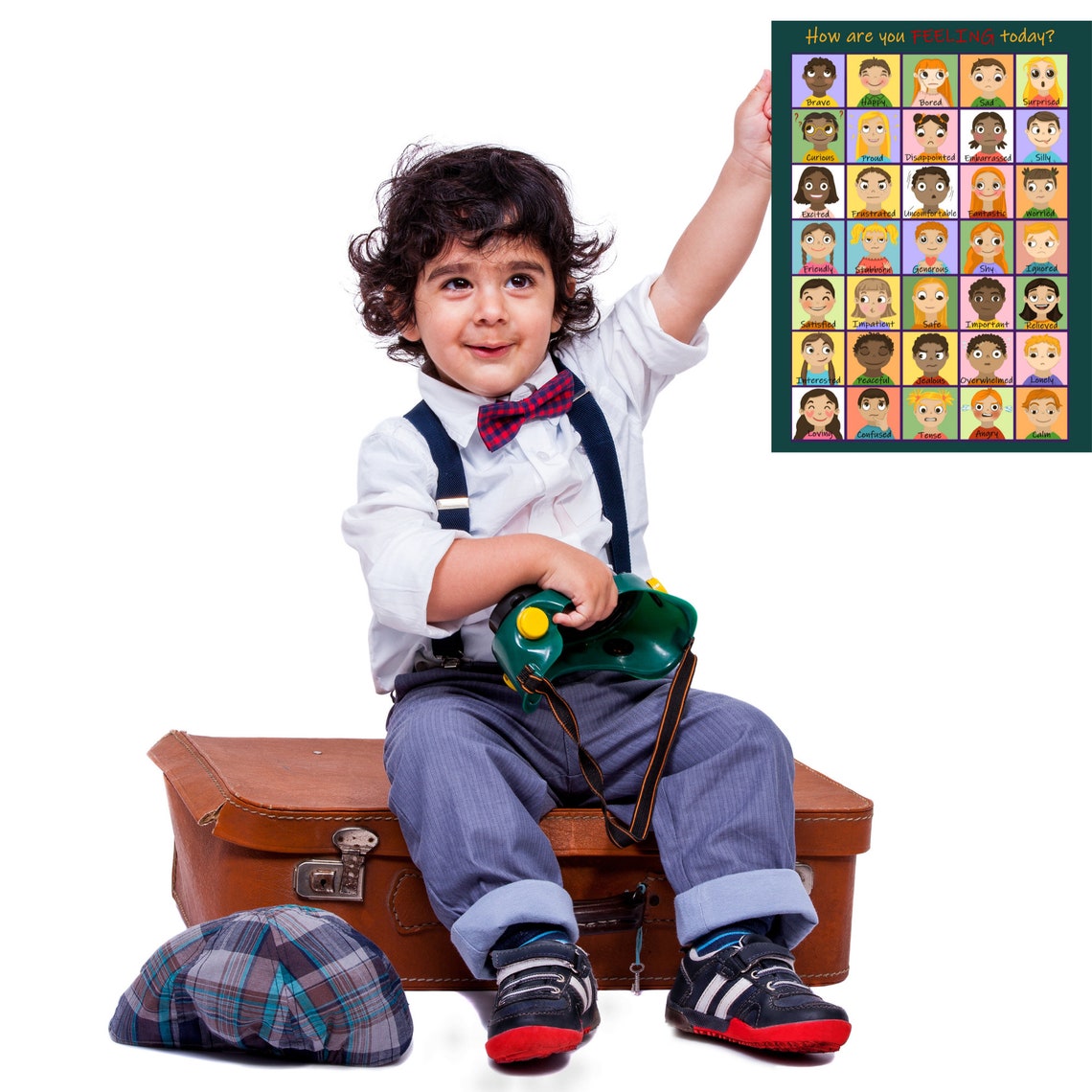 Emotions Chart for Kids and Baby Shark Feelings Chart - Etsy Canada