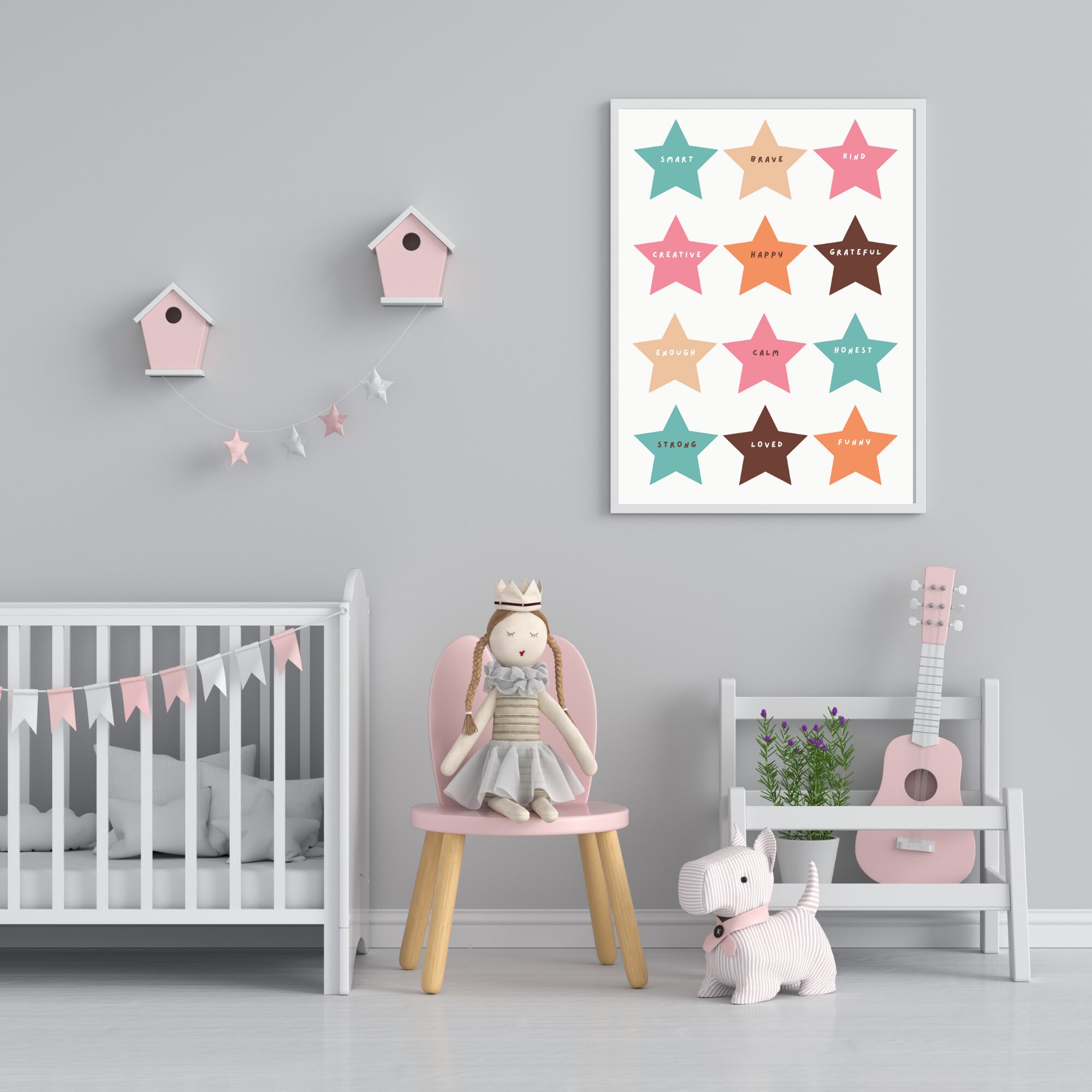 Classroom Poster Printable, Star Affirmations Poster Printable, Kids ...