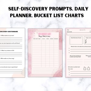 2023 Bucket List, Bucket List Planner, Self Discovery Prompts, Bucket ...