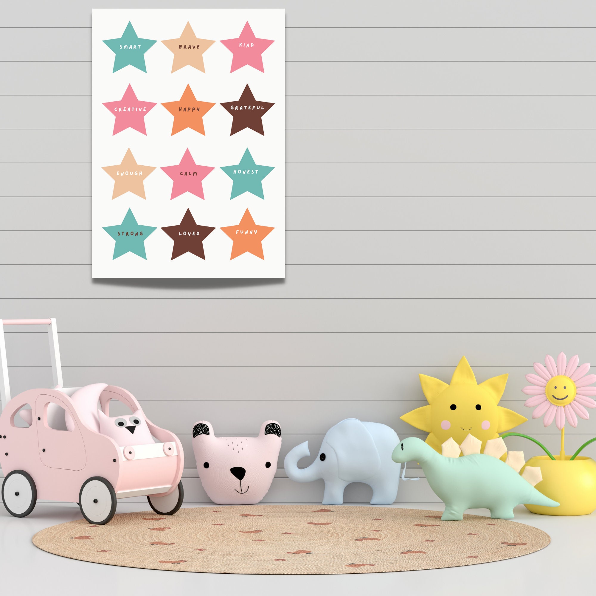 Classroom Poster Printable, Star Affirmations Poster Printable, Kids ...