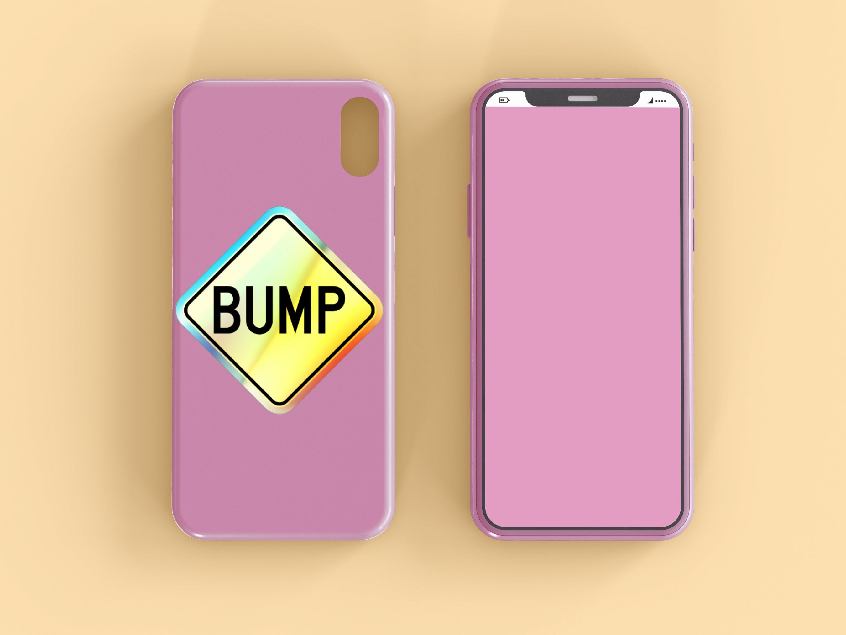 Pregnancy Announcement Sticker Pregnancy Announcement Sign Bump Holo Sticker Sticker