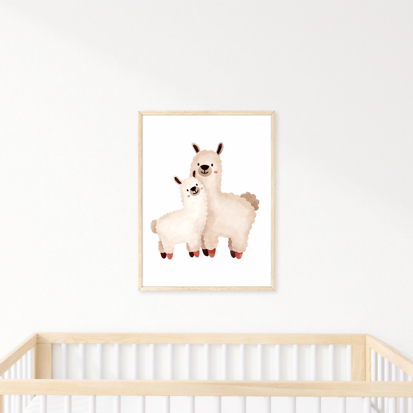 Baby Llama Printable, Llama Baby Nursery, Lama Poster Printable ...