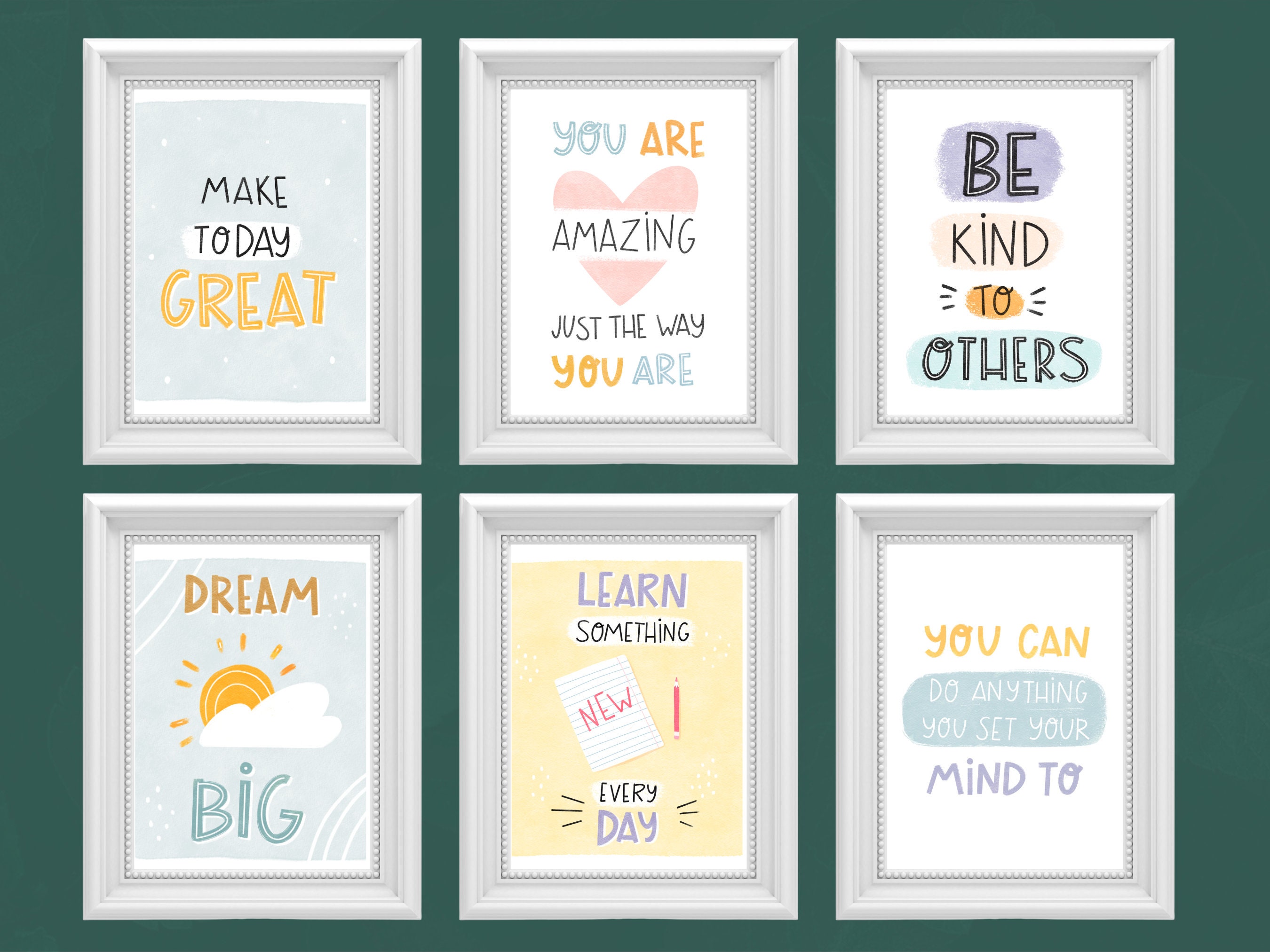 Boho Classroom, Educational Posters, Classroom Motivational Posters ...