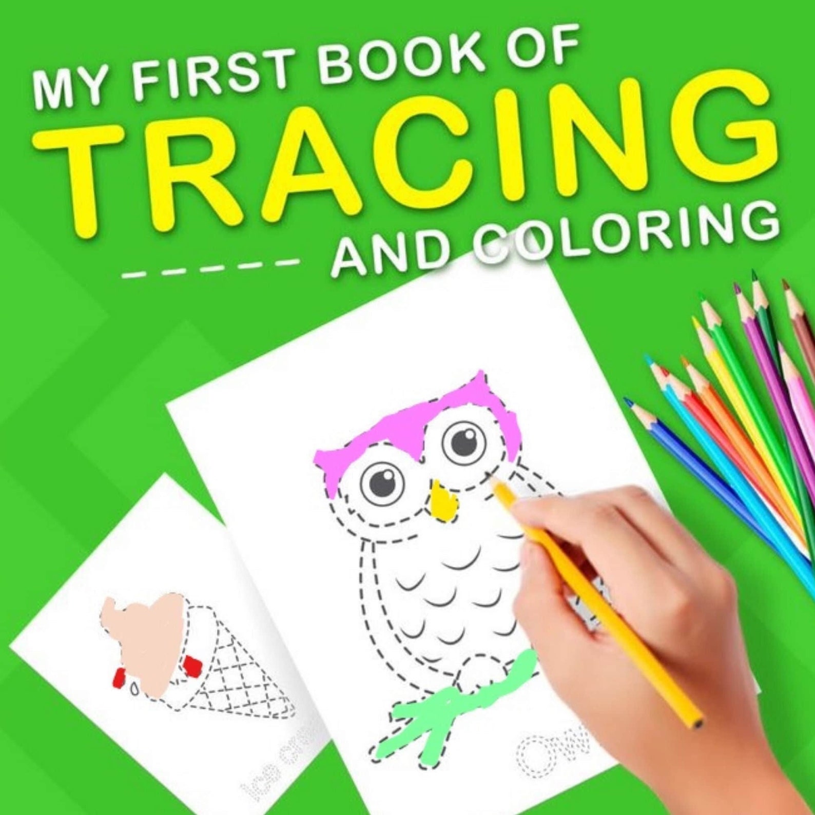 Toddler Tracing, Kids Coloring Pages, Toddler Activity, Tracing Book ...