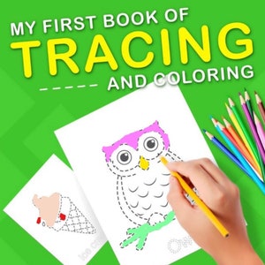 Toddler Tracing, Kids Coloring Pages, Toddler Activity, Tracing Book ...