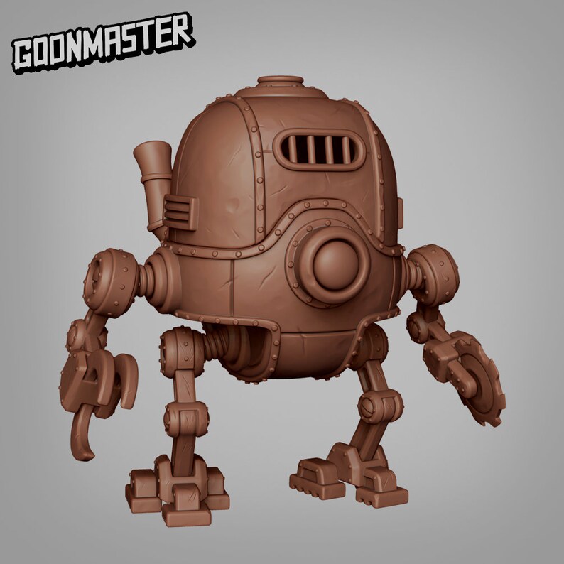 Gnome Mech Suit 3d Resin Printed 32mm Scale Dungeons | Etsy