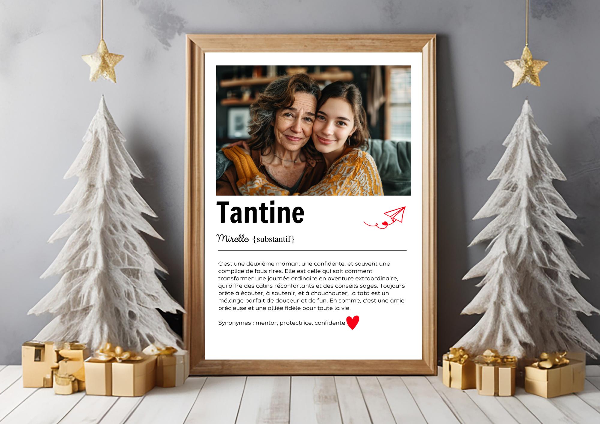 Affiche definition tantine tata Format numérique ou affiche A4 ou A3 ...