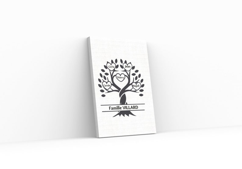 Customizable Poster Family Tree of Life Couple in Love Gift - Etsy