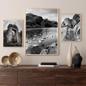 Stirling Stone Castle Black and White Photograph Heritage Fine Art ...