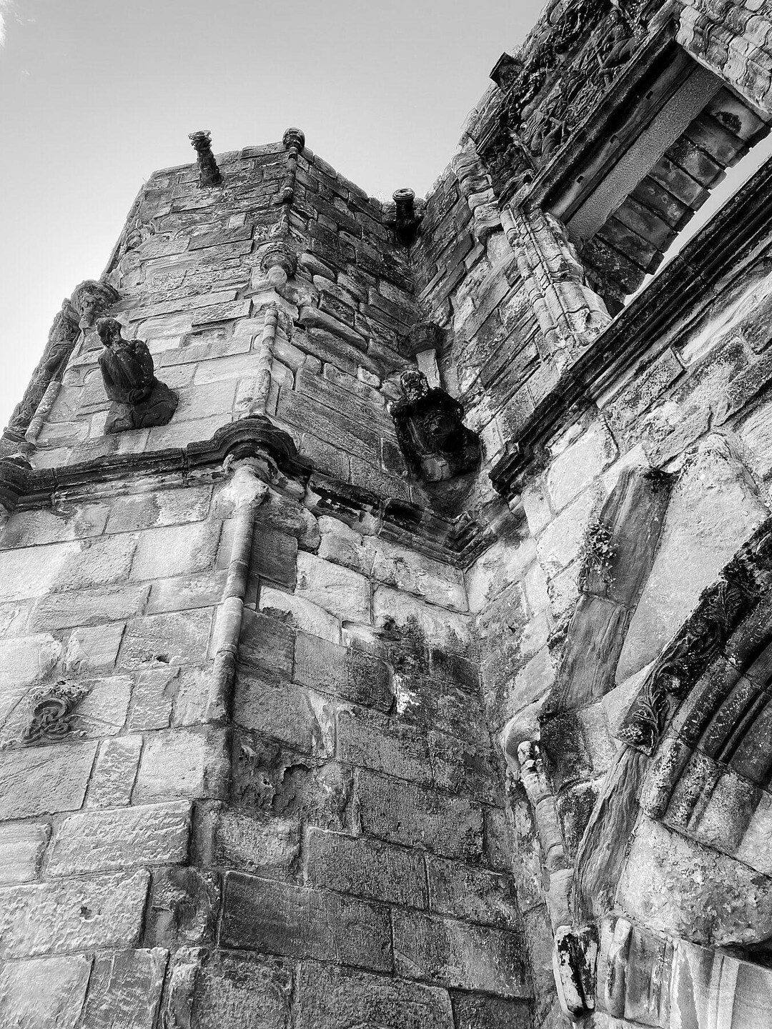 Stirling Stone Castle Black and White Photograph Heritage Fine Art ...