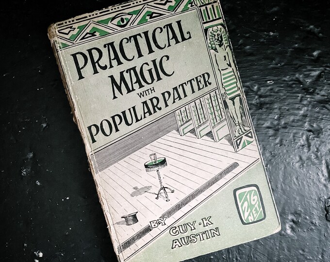Practical Magic Vintage Magic Tricks Conjuring Antiquarian Book - Etsy