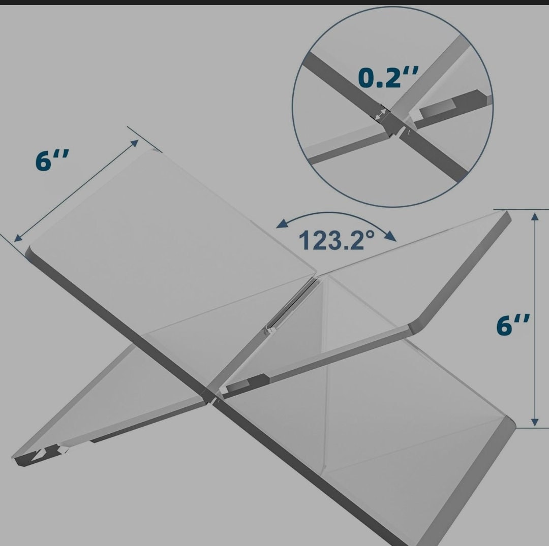 Personalized Arcylic Quran Stand / Customized Quran Stand / Book Stand ...