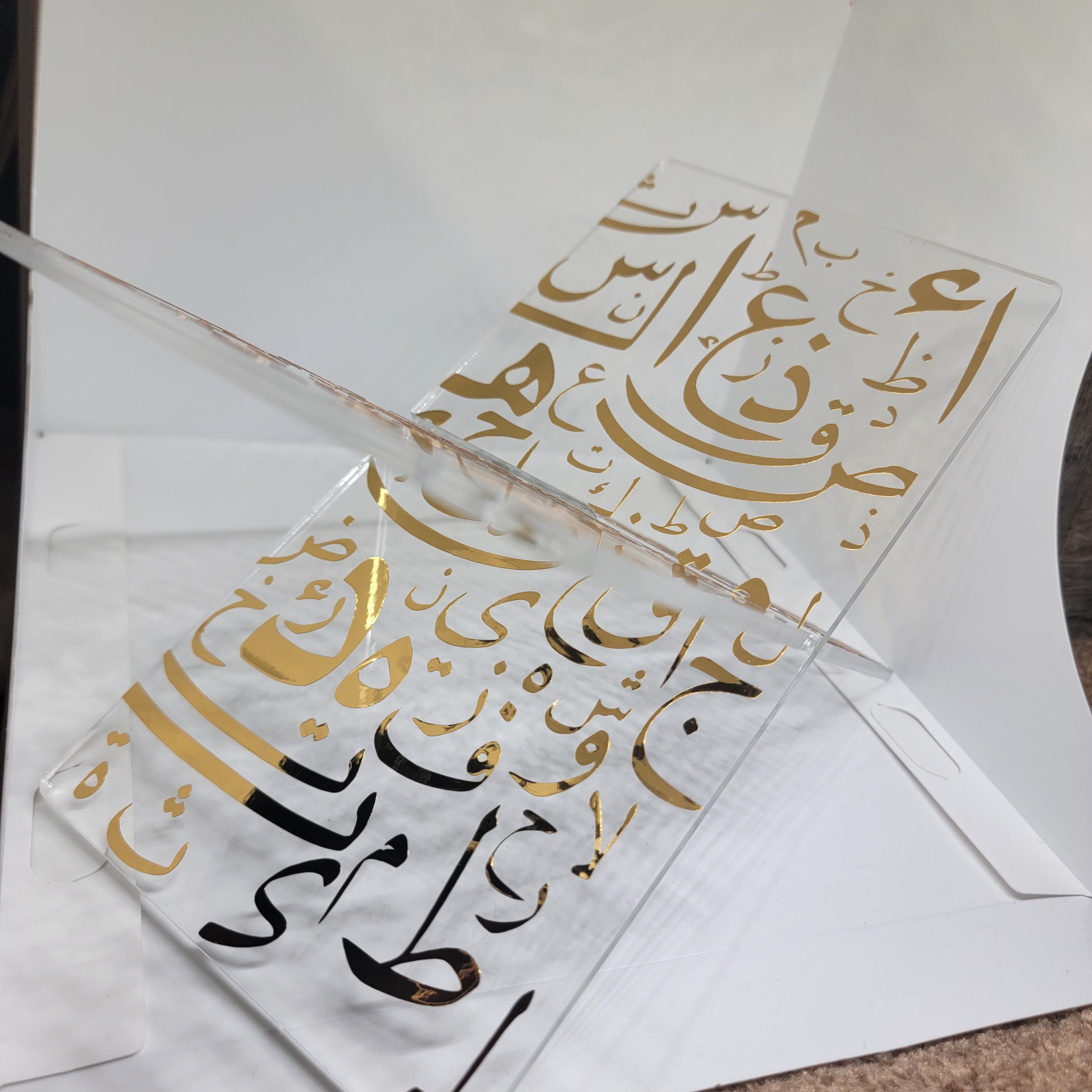 Personalized Arcylic Quran Stand / Customized Quran Stand / Book Stand ...
