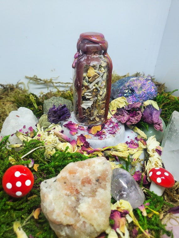 Grounding Spell Jar - Etsy