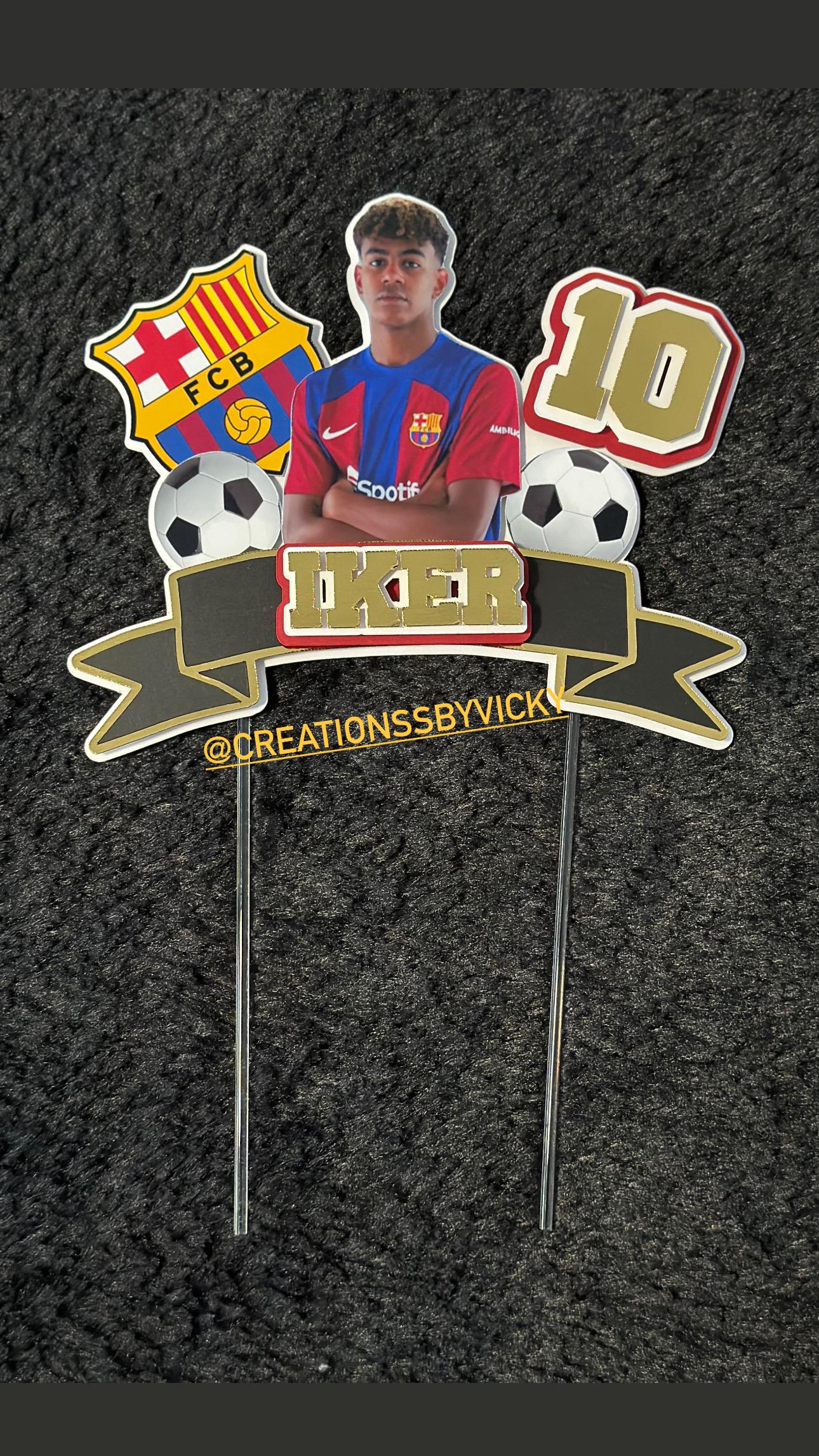 Barcelona Cake Topper - Etsy