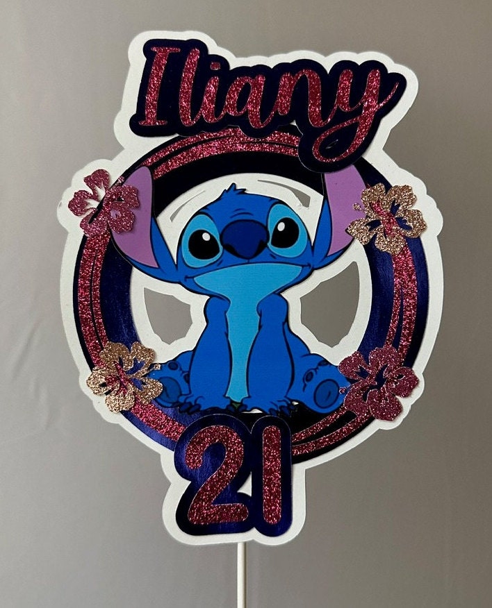 Stitch Cake Topper, Cake Decoration - Etsy