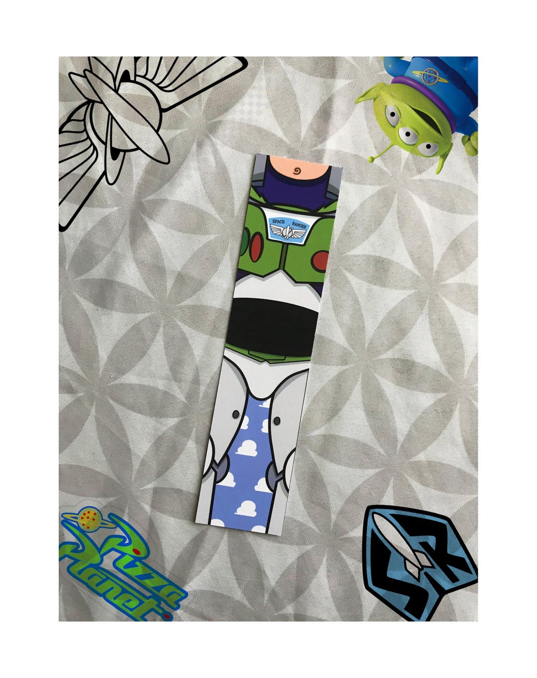 Buzz Lightyear Toy Story Bookmark - Etsy