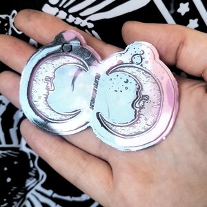 THE MOON - Silicone Earring Mold - UV / Epoxy Resin Creations ...