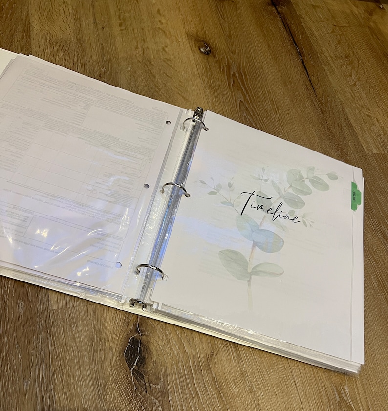 Wedding Day Binder Template, Wedding Binder, Day of Coordinator Binder ...