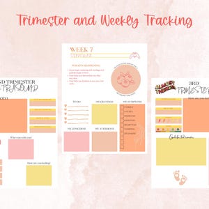 Printable Pregnancy Journal, First Time Mom Pregnancy Journal ...