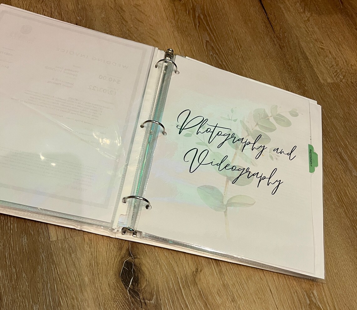 Wedding Day Binder Template, Wedding Binder, Day of Coordinator Binder ...