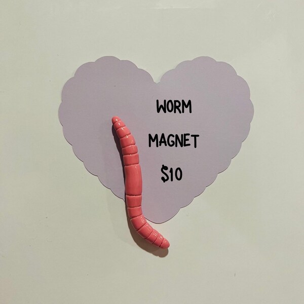 Clay Worm - Etsy
