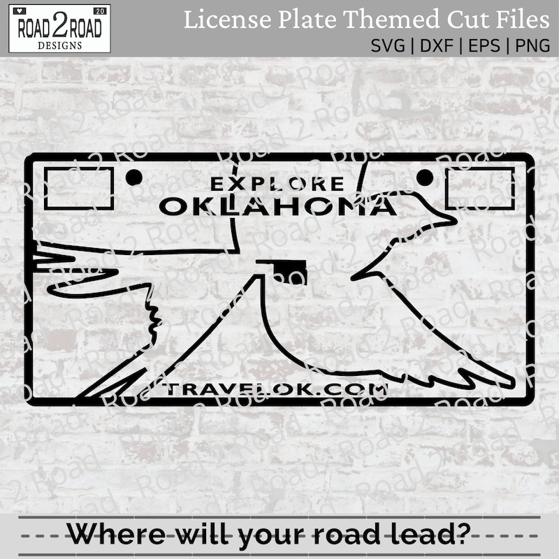 Oklahoma License Plates - Etsy