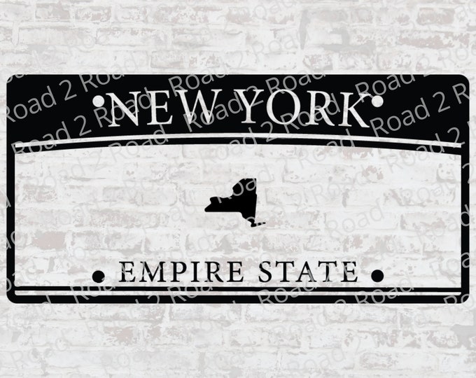 NEW YORK City Borough License Plate Sticker, New York License Plate ...