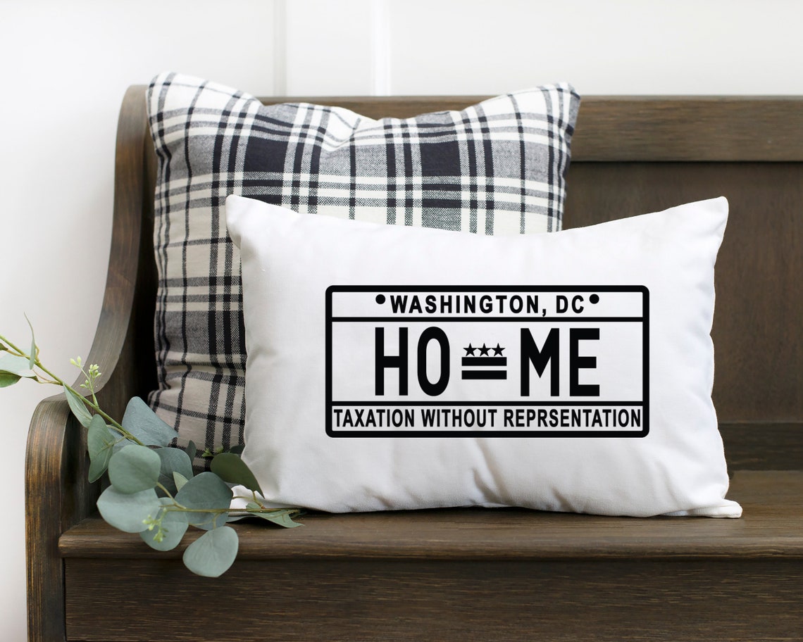 Washington DC License Plate SVG Cut File Template for Cricut | Etsy