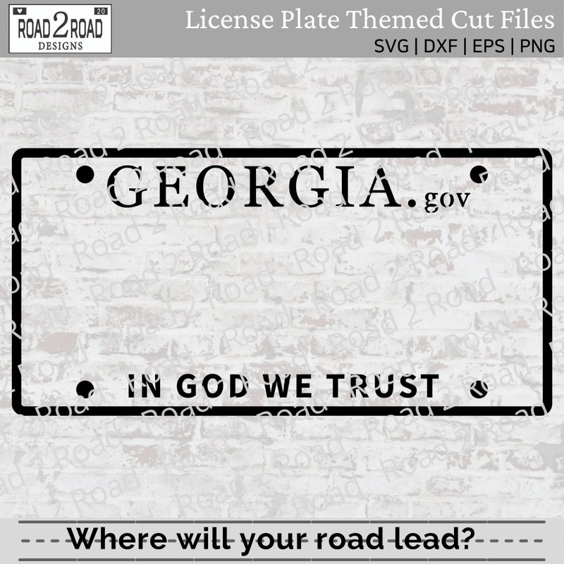 In God We Trust License Plates - Etsy