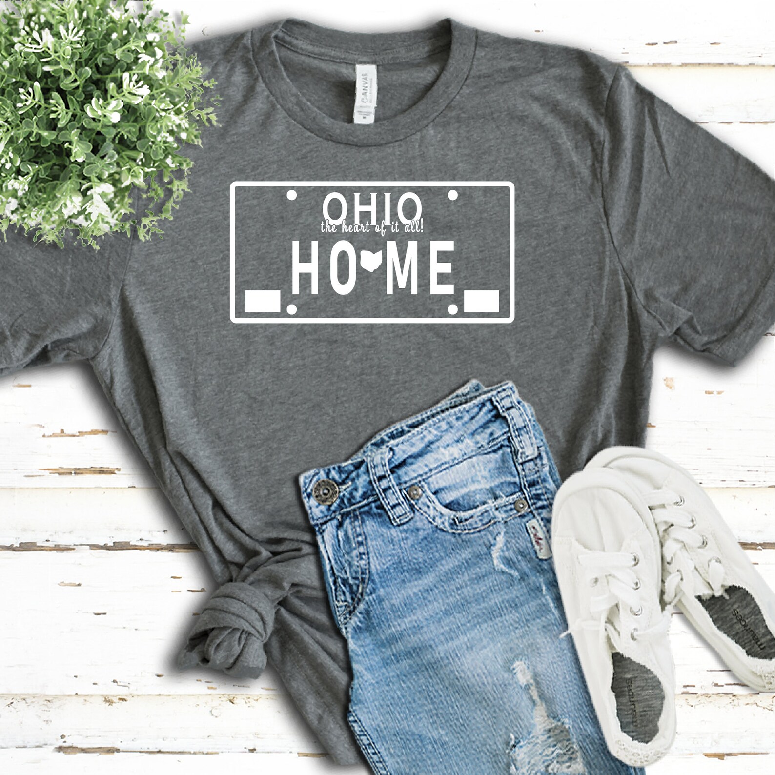 Ohio License Plate SVG Template Ohio Heart Home Love Svg - Etsy