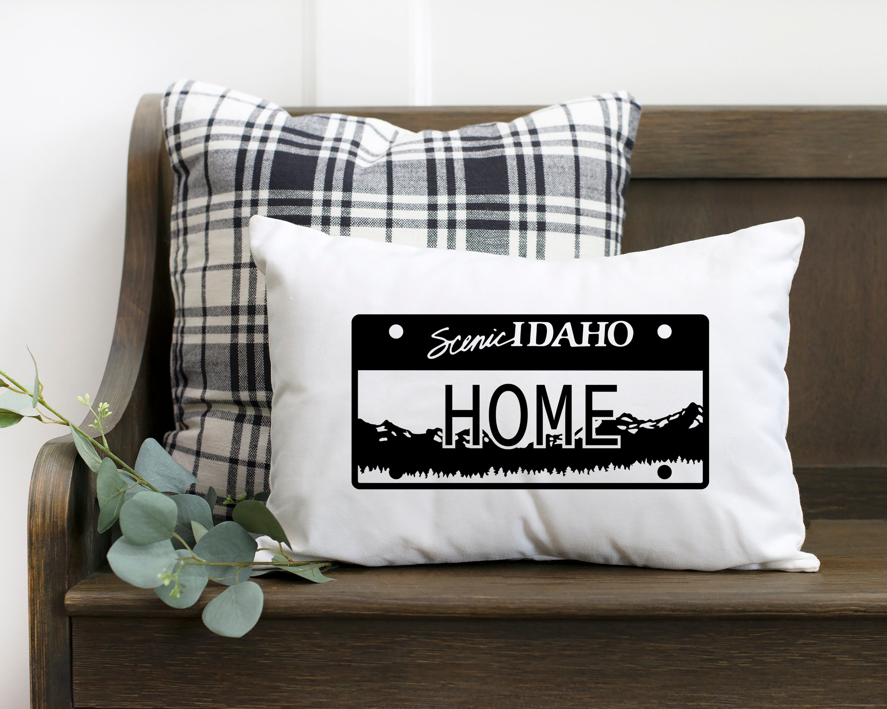 Idaho License Plate SVG Cut File - Idaho is Home - Big Sky - Scenic ...