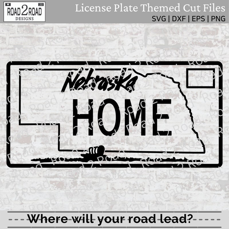 Nebraska Licence Plate - Etsy UK