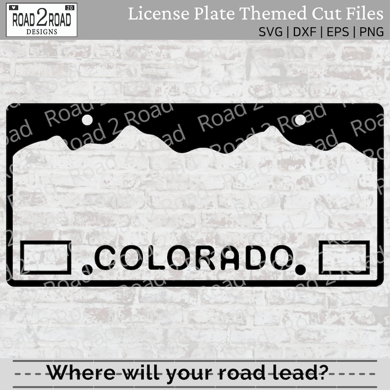 Colorado State Plate - Etsy