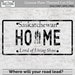 Saskatchewan Home License Plate SVG Downloadable Cut File - Canadian ...