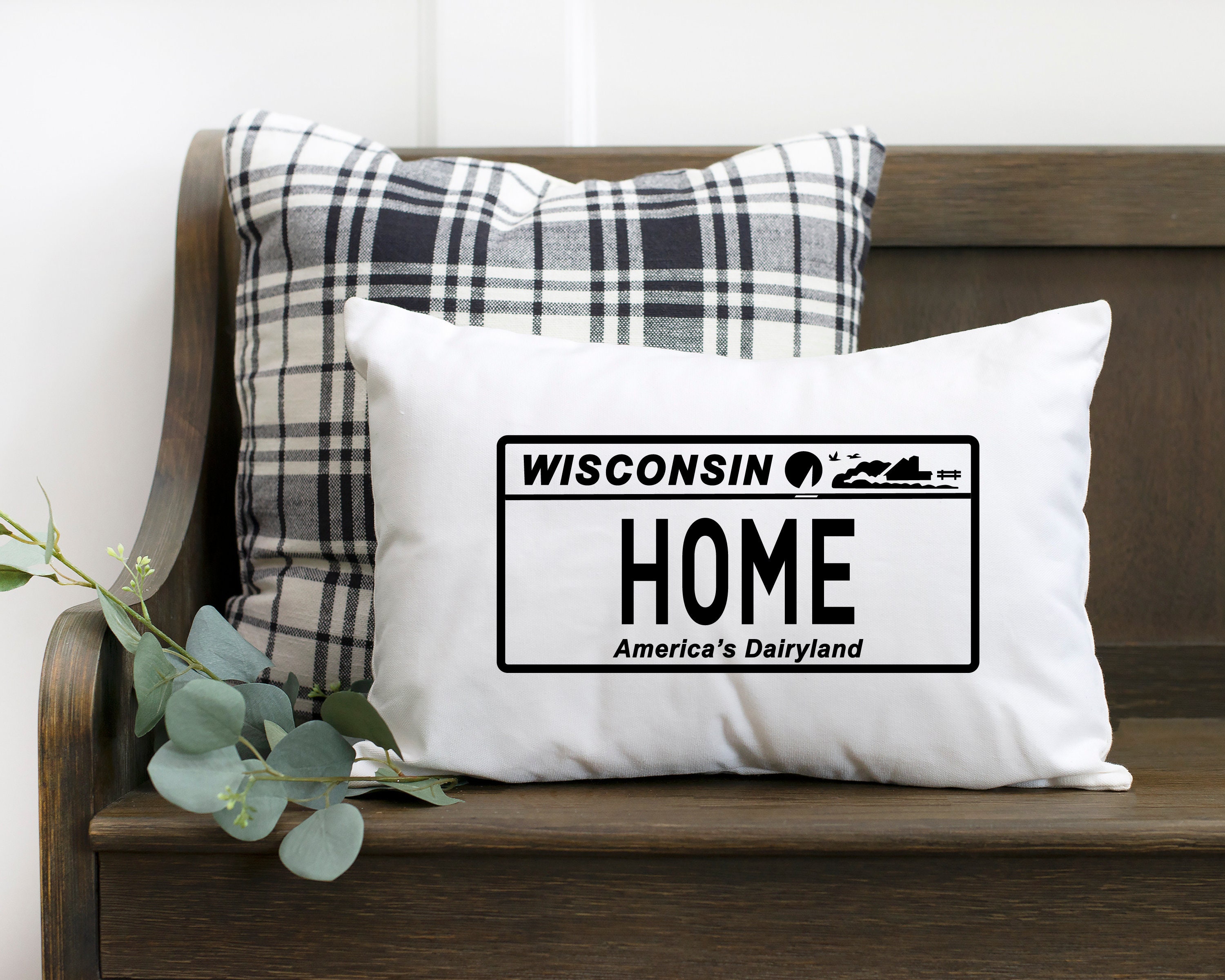 Wisconsin License Plate SVG Cut File - Car Window Decal Svg - WI is ...
