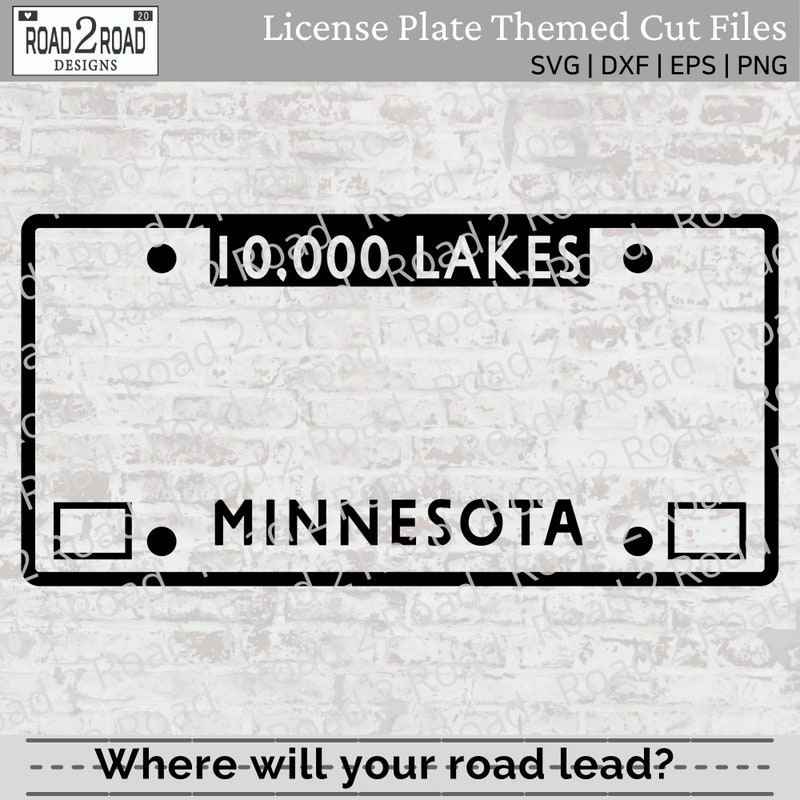 Mn State Silhouette - Etsy