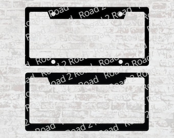 Dxf License Plate - Etsy