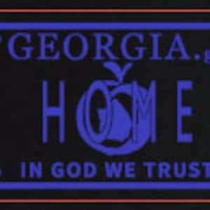 Georgia Luggage Tag Laser Cut File | Glowforge Ready | Commercial Use ...