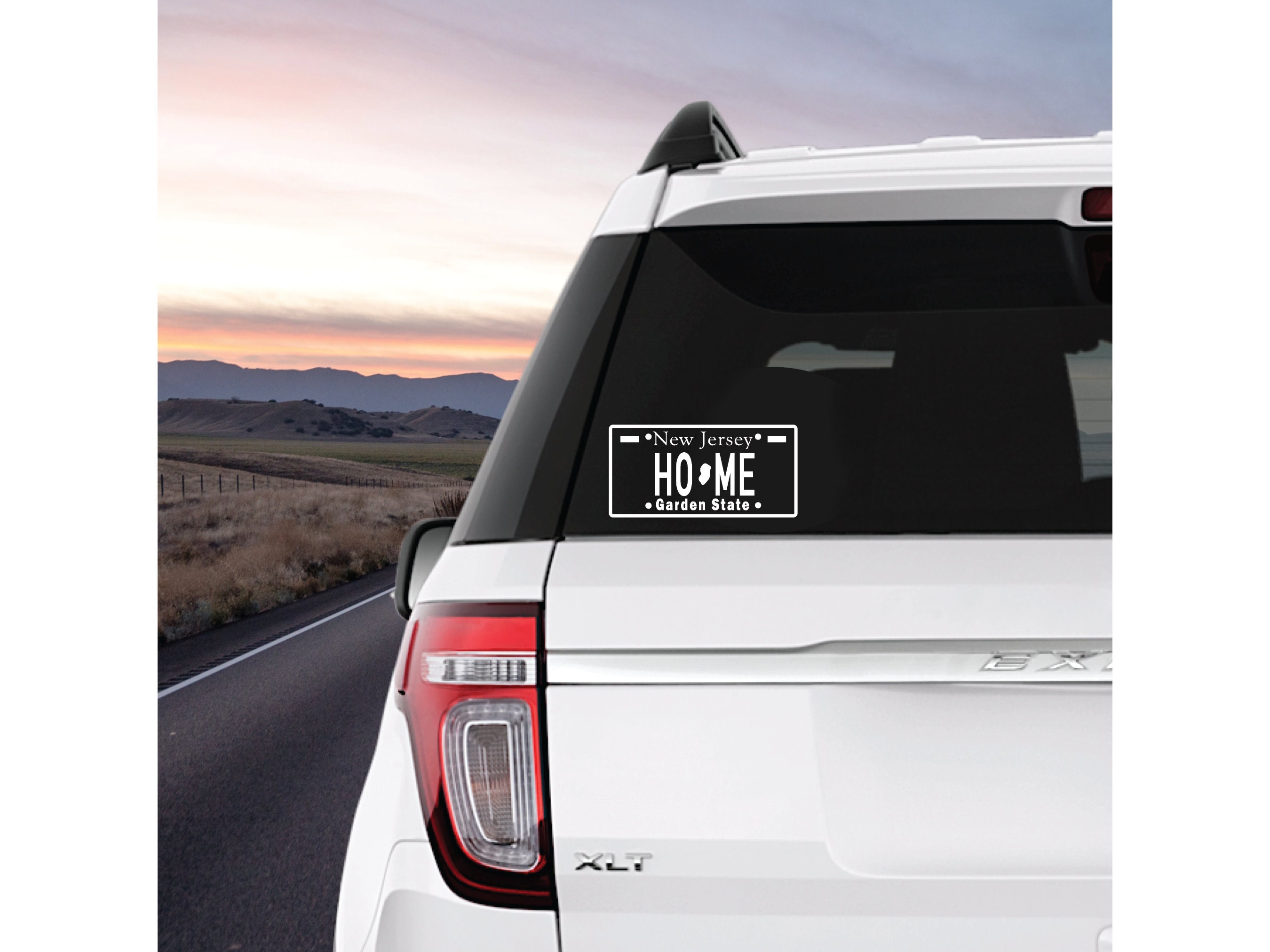 New Jersey License Plate SVG New Jersey State Shape Svg - Etsy