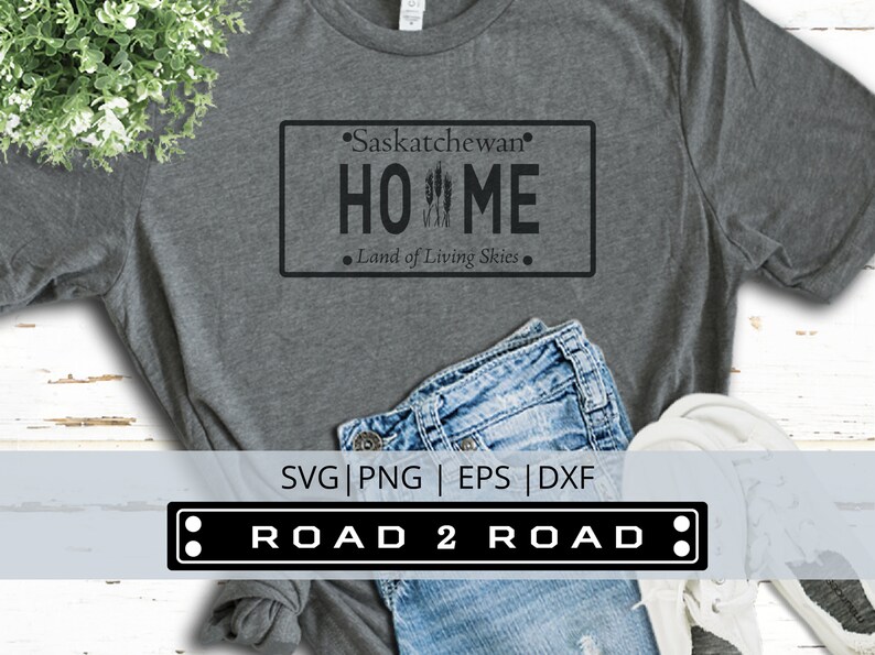 Saskatchewan Home License Plate SVG Downloadable Cut File - Canadian ...