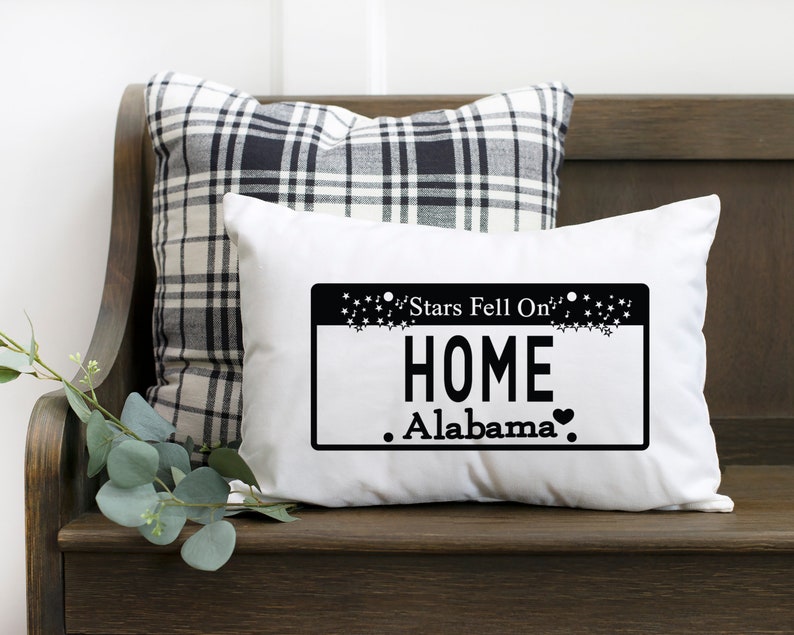 Alabama License Plate SVG Vector Cut File Alabama Home State - Etsy