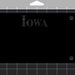 Iowa Blank Blackout Customizable License Plate SVG Cut File - Etsy