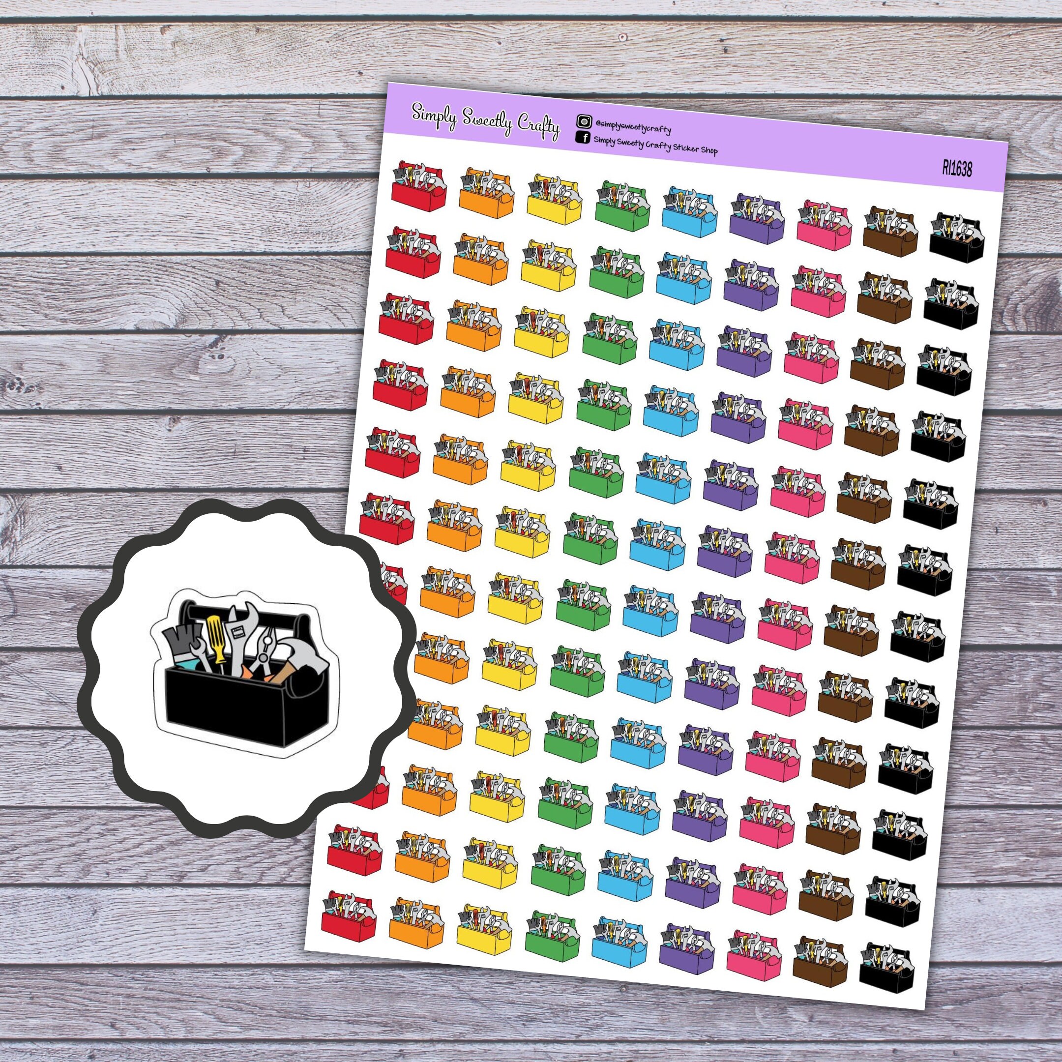 or Scrapbook NO SPEND Stickers perfect for your Erin Condren Planner ...