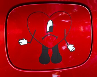 Uvst Heart Bad Bunny - Etsy