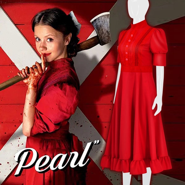 Pearl Movie Red Dress Costume Etsy