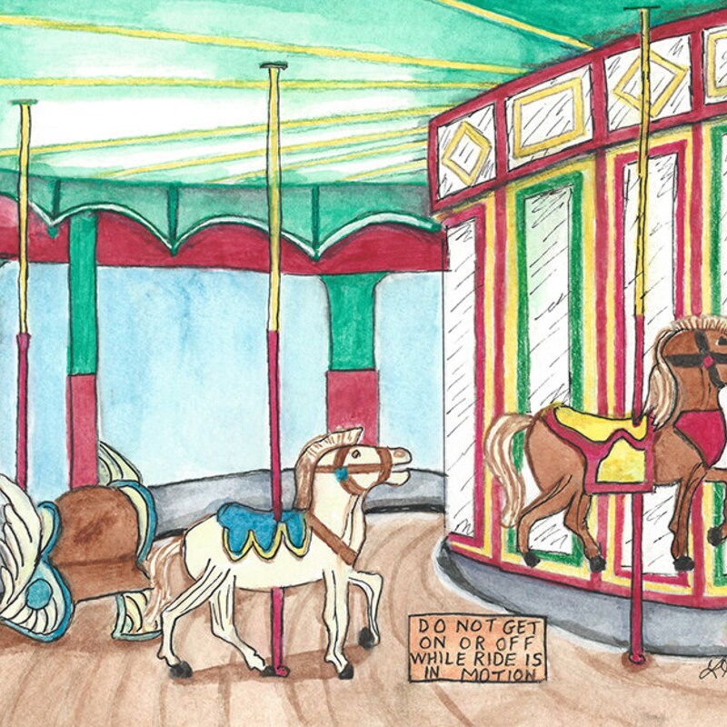 Carousel Brass Ring - Etsy