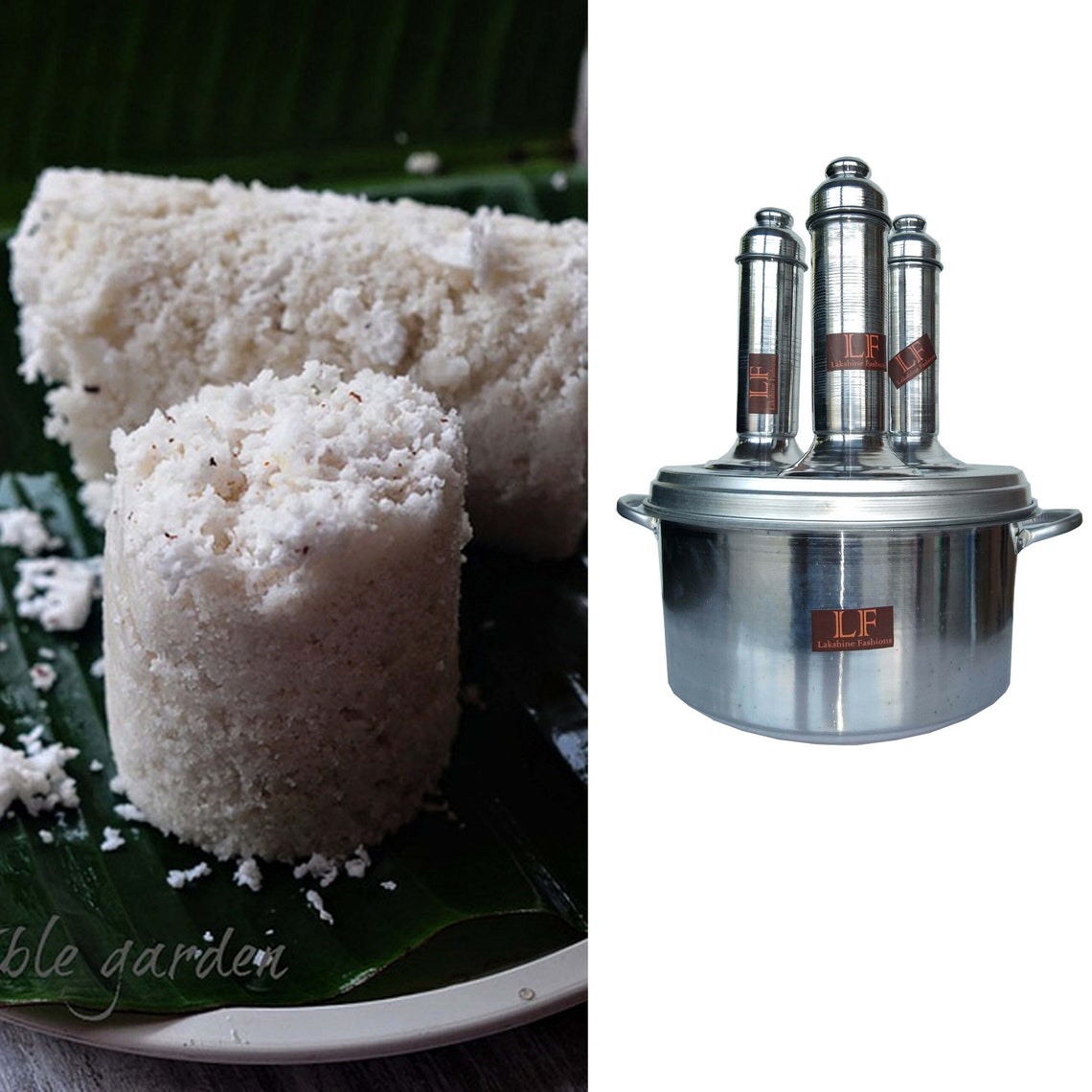 Aluminum Puttu Maker steamer Pittu Maker Traditional 3 in 1 | Etsy