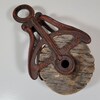 Small Pulley, Single Sheave Vintage Pulley, - Etsy